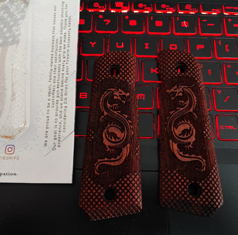 Custom Wooden Pistol Grips | Handcrafted Gun Handles